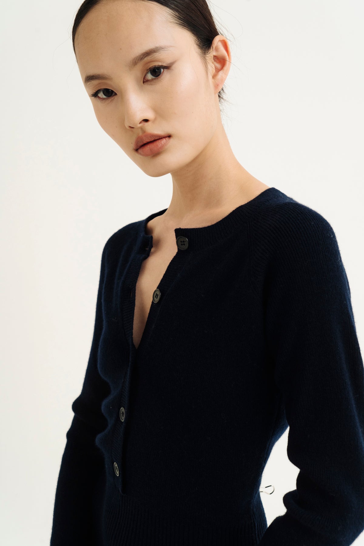 FRANCESCA Buttoned Cashmere Onesie – Madeleine Thompson